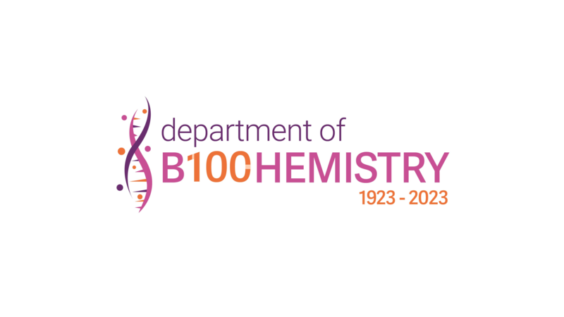 New Department of Biochemistry logo to mark centenary year | Biochemistry